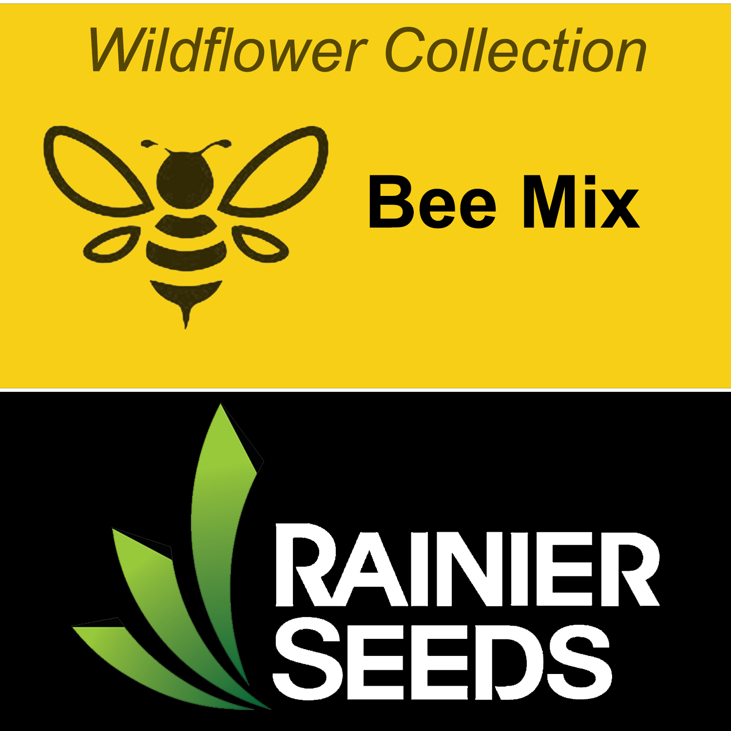 Bee Mix Lawn & Wildflower Seeds & Seed Mix For Bees – Rainier Seeds